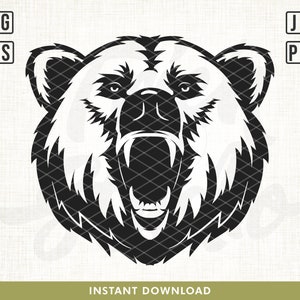 Bear Svg - Etsy