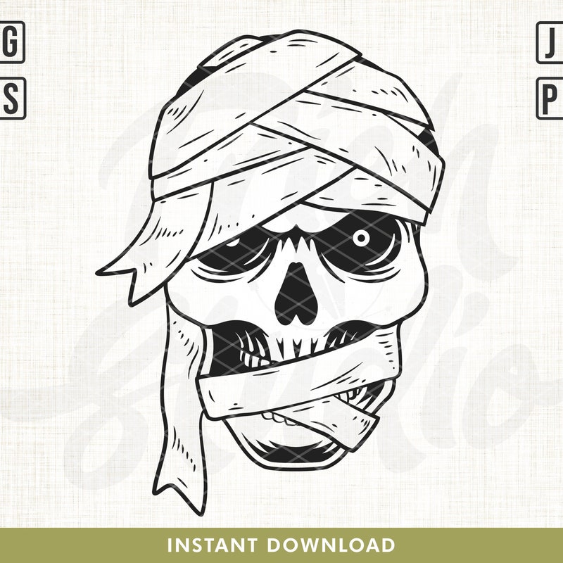 Mummy Face - Etsy