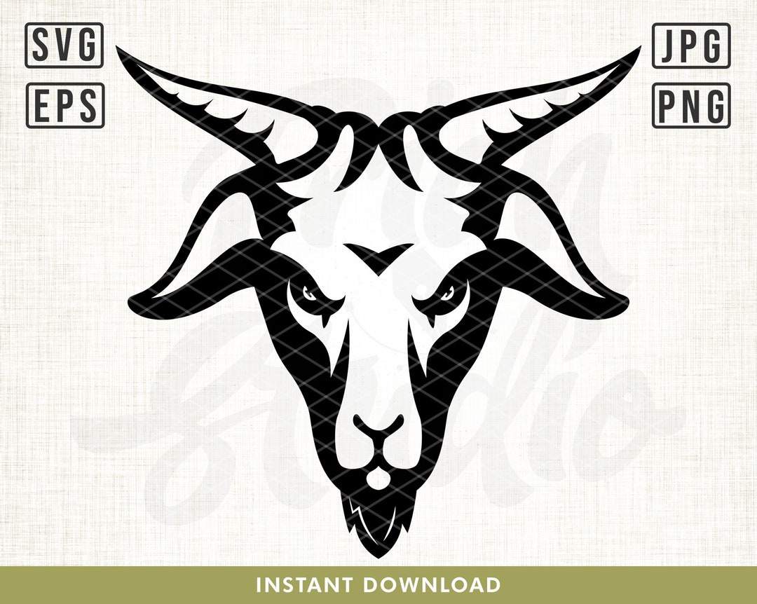 Goat Svg, Goat Head Svg, Ram Svg, Mascot Ram Svg, Ram Sports Svg, Team ...