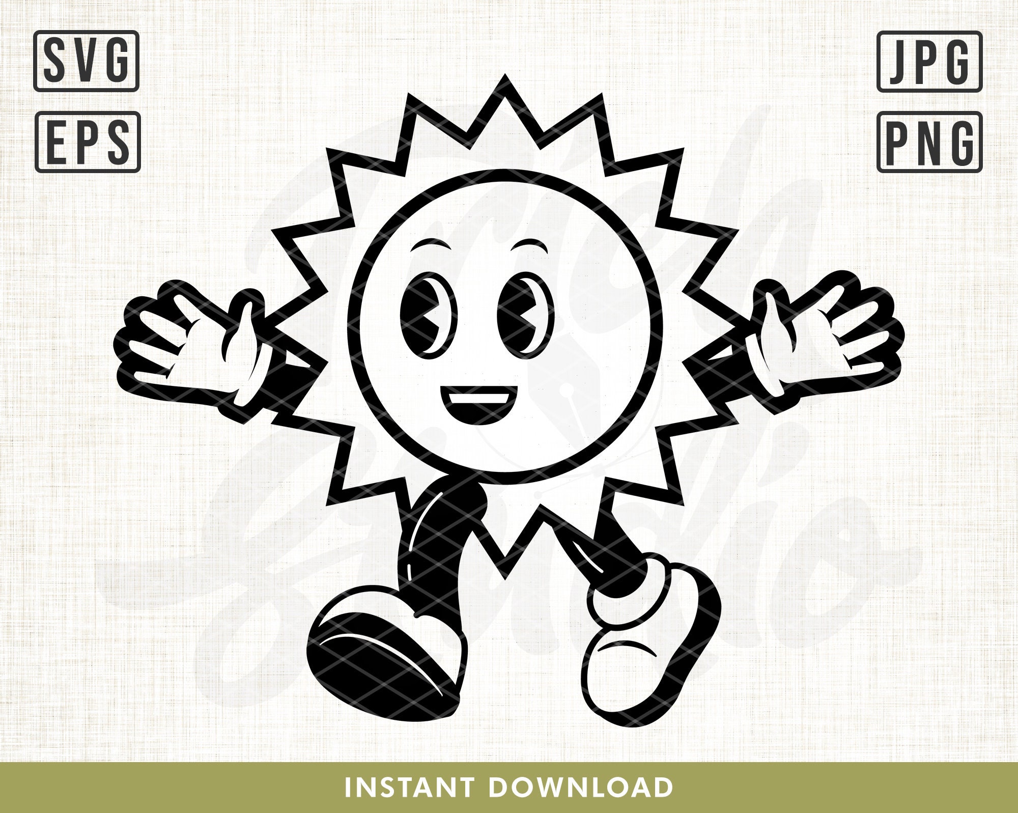 Rise and Shine Svg, Sun Mascot Svg, Sunlight Svg, Sunny Day Svg, Sun ...