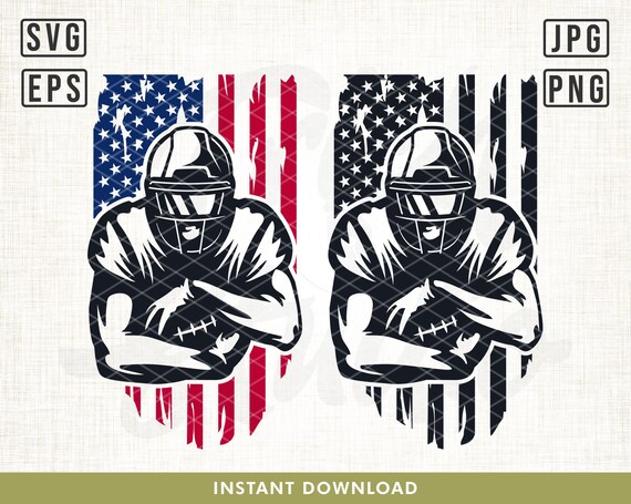 US Football svg American Football Svg Football Player SVG | Etsy