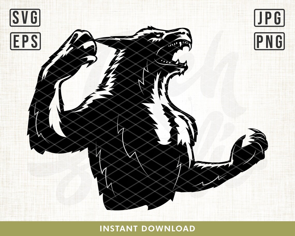 Werewolf Svg Mascot Werewolf Svg Werewolf Sports Svg Team - Etsy