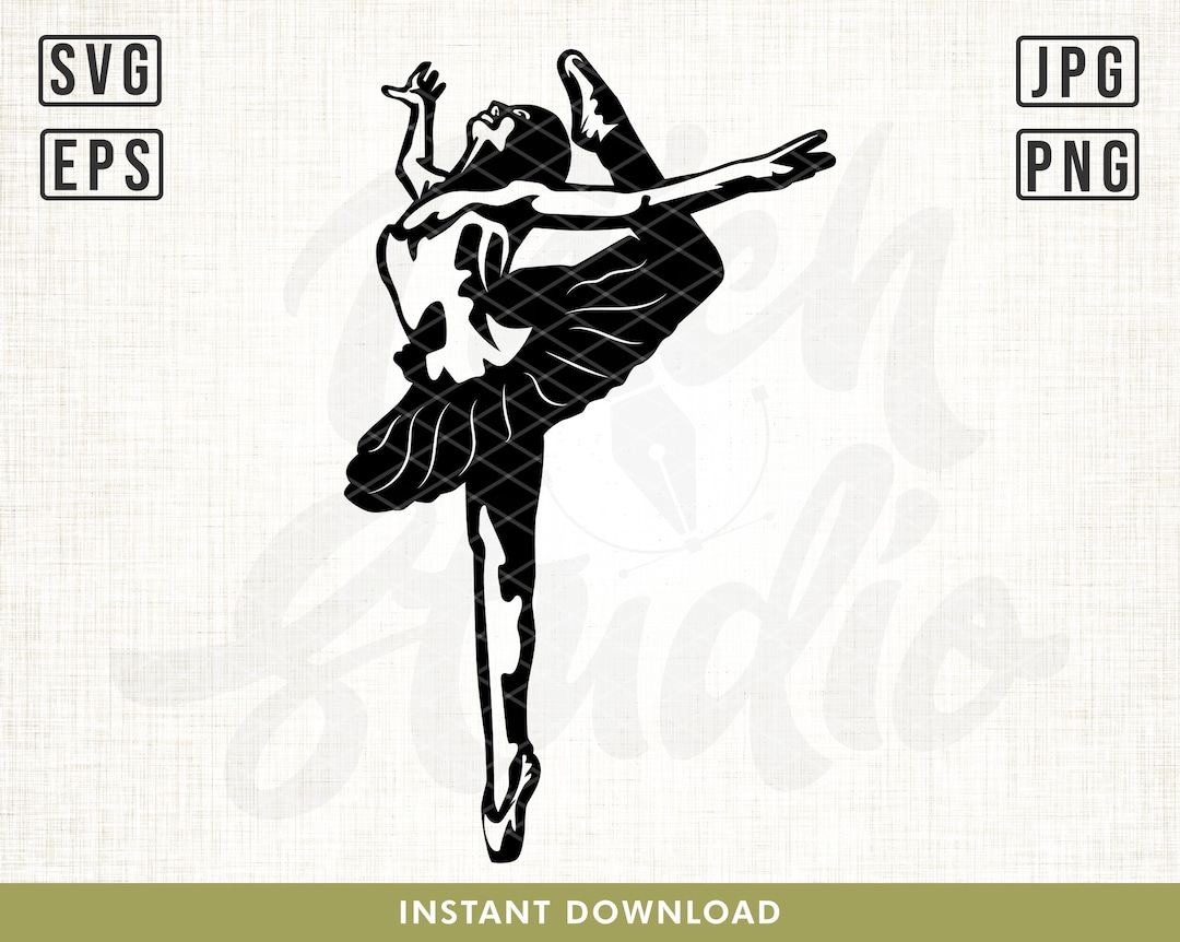 Ballerina Svg, Dancer Svg, Ballet Svg, Ballet Clipart, Ballerina Shirt ...