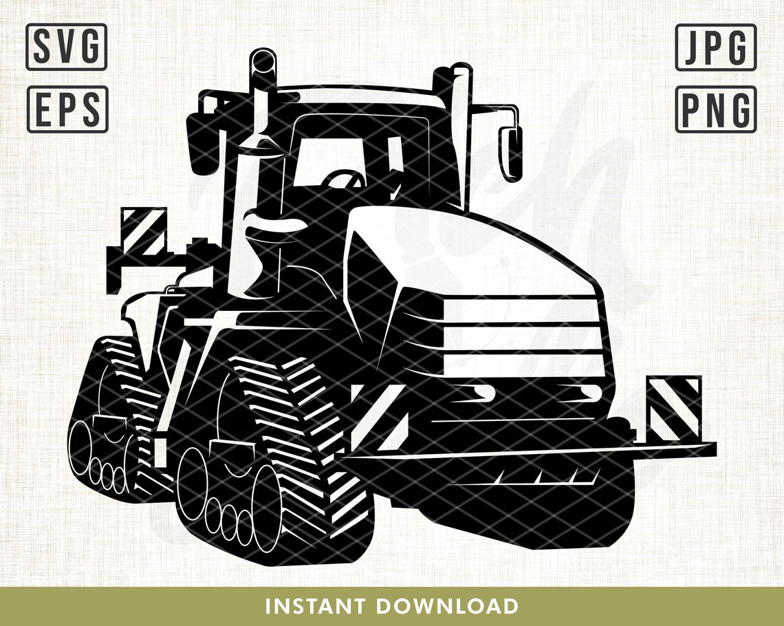 Quadtrac Svg Farm Tractor Svg Combine Svg Tractor Svg Farm - Etsy