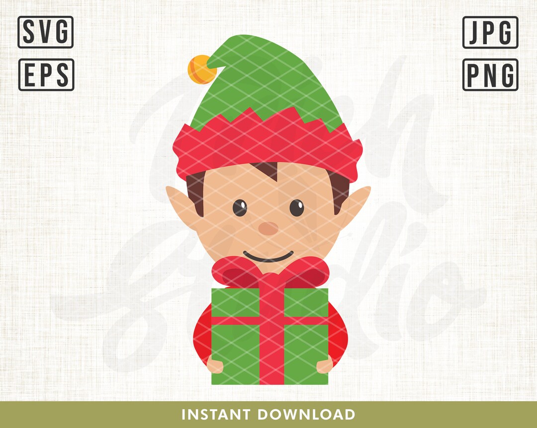 Elf Svg, Christmas Elf Svg, Elf Cut File, Christmas Svg, Christmas ...