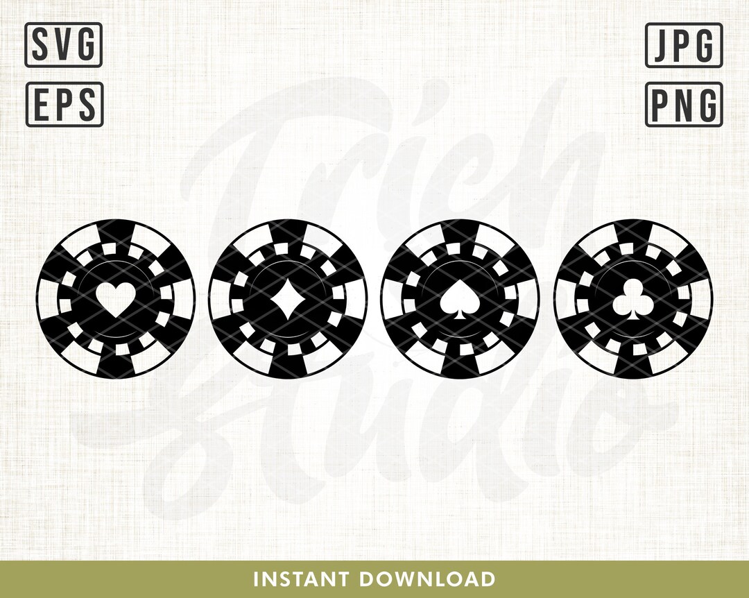 Casino Chips Svg, Poker Chips Svg, Poker Svg, Poker Game Svg, Poker ...