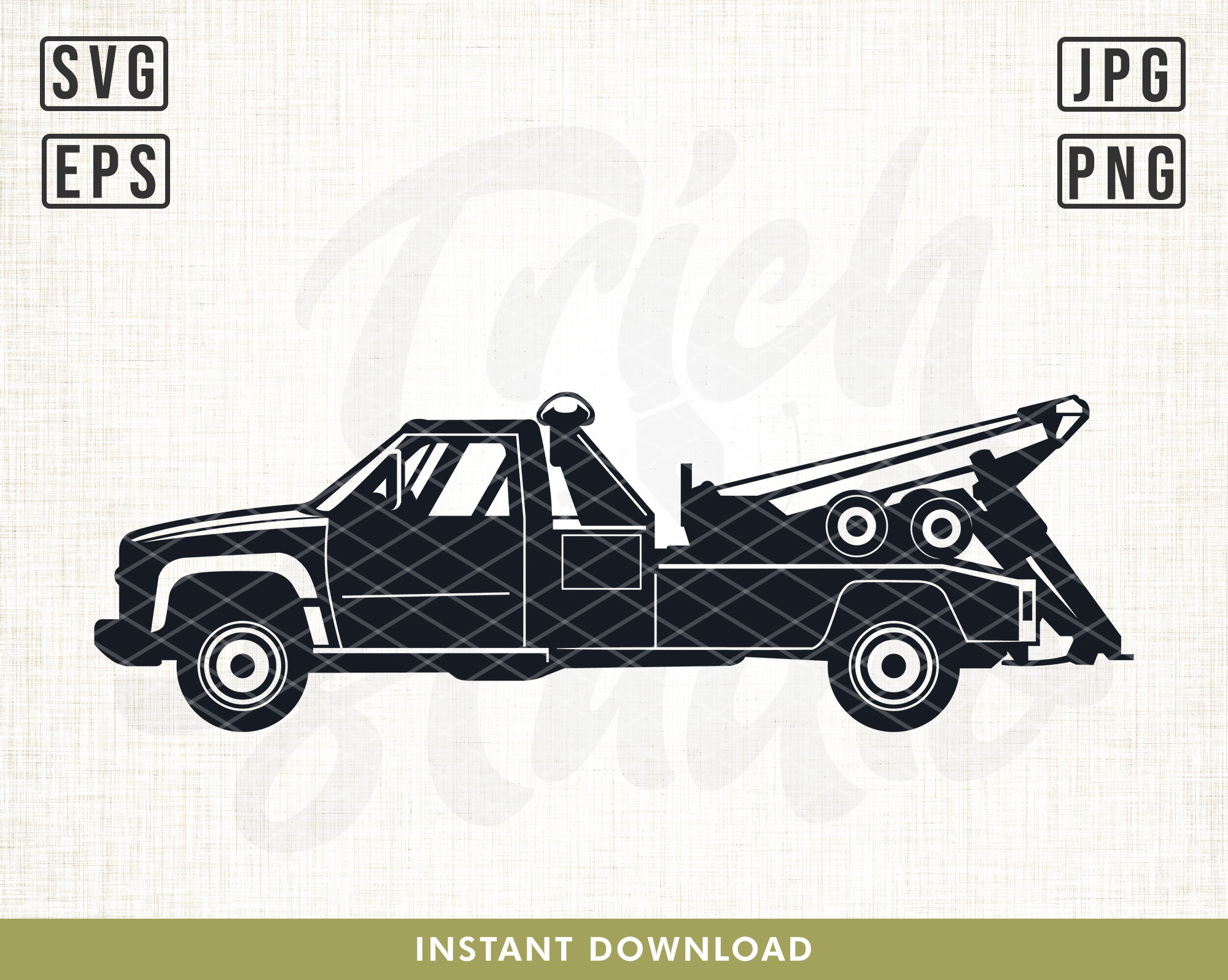 Tow Truck Svg Tow Truck Driver Svg Towing Truck Svg Tow - Etsy UK