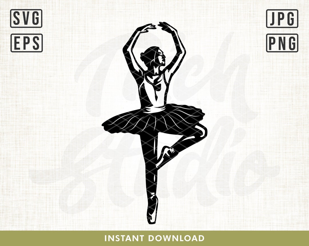 Ballerina Svg, Dancer Svg, Ballet Svg, Ballet Clipart, Ballerina Shirt ...