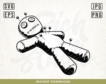 Voodoo Doll SVG, Halloween, Witchcraft - Etsy