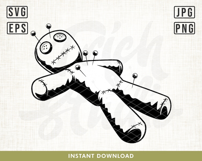 Voodoo Doll Svg, Voodoo Svg, Doll Svg, Voodoo Doll Png, Halloween Svg ...