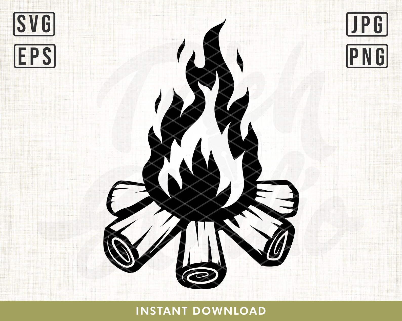 Bonfire Svg Campfire Svg File Camping Svg Camp Life Svg - Etsy