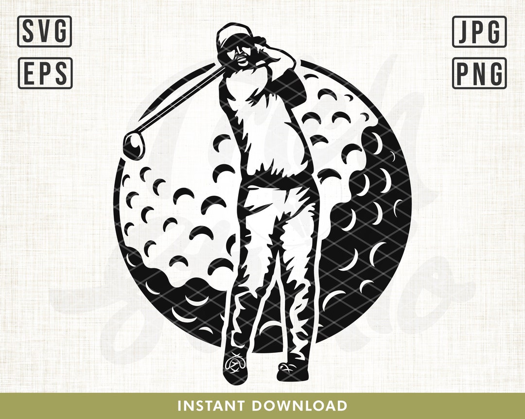 Golf Svg Golfing Svg Golf Player Svg Golf Clubs Svg Golf - Etsy