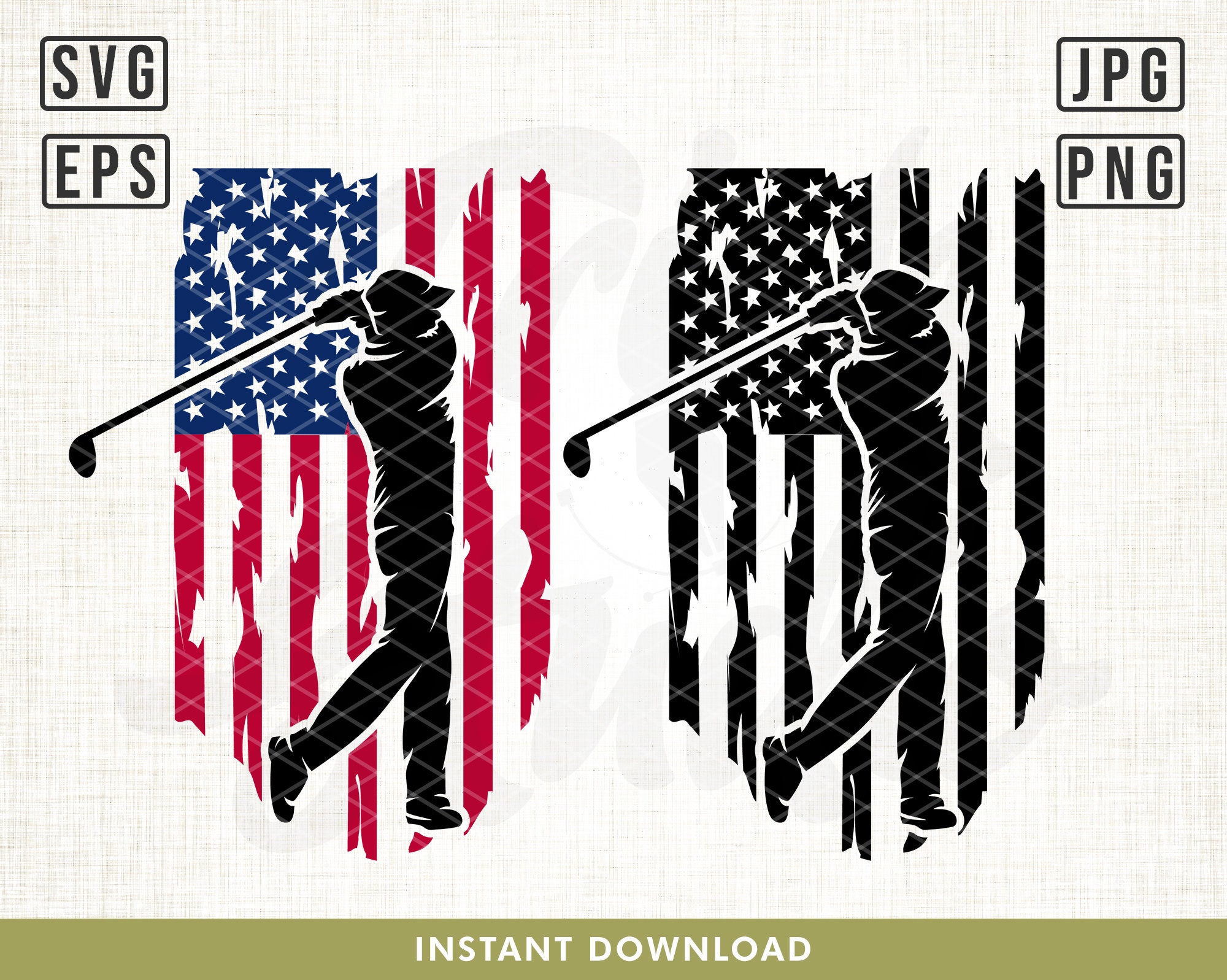 US Golf Svg Golfing Svg Golf Player Svg Golf Clubs Svg - Etsy