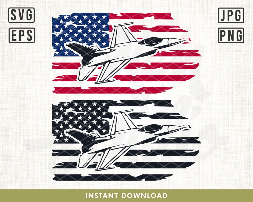 US Fighter Jet Svg, United States Air Force, Jet Plane Svg, Air Force ...