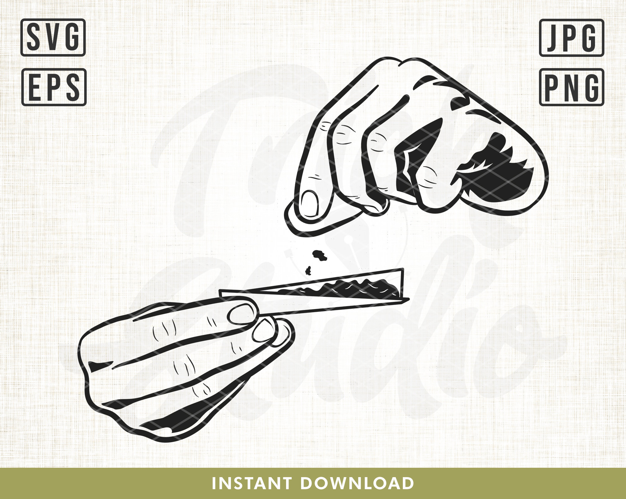 Dope Hands Rolling Weed