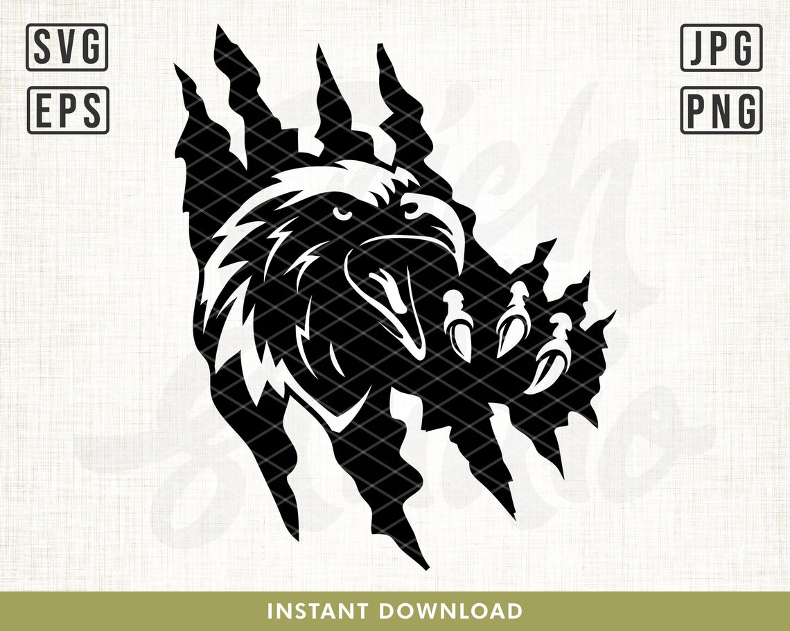 Eagle Claw Scratch Svg Claw Scratch Svg American Eagle Svg - Etsy