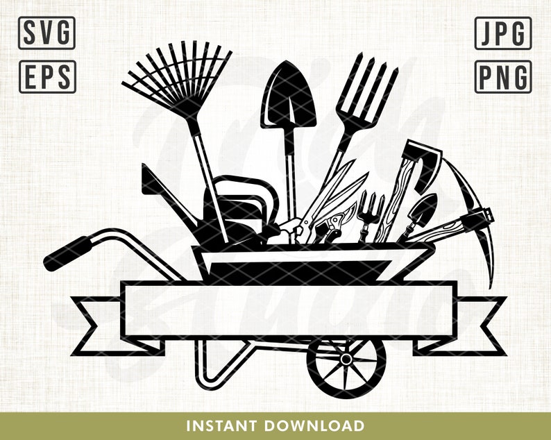 Gardening Tools Svg Garden Tools Svg Gardener Svg Farm - Etsy