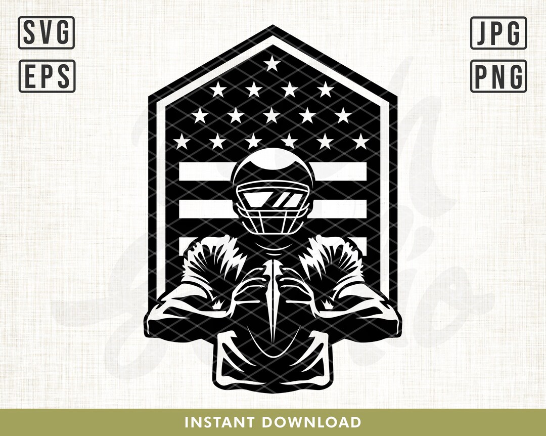 USA Football Player Svg, Football Shirt Svg, Football Team Svg ...