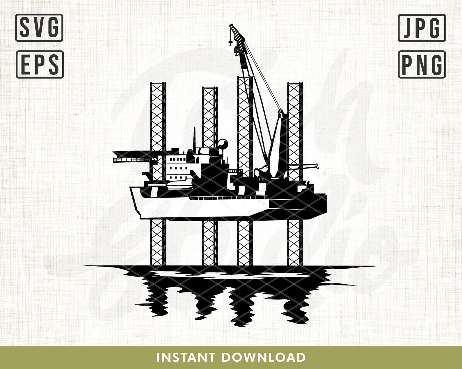Offshore Svg, Oil Rig Svg, Oil Derrick Svg, Oil Field Svg, Oil Pump Svg ...