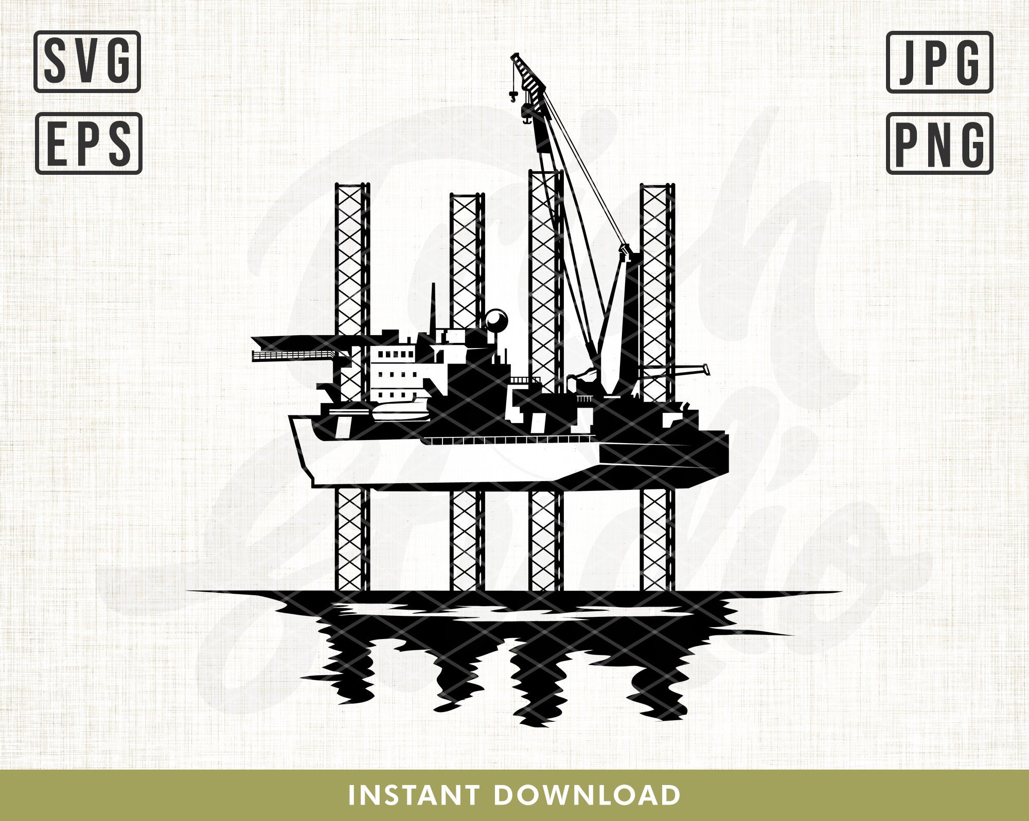 Offshore Svg, Oil Rig Svg, Oil Derrick Svg, Oil Field Svg, Oil Pump Svg ...