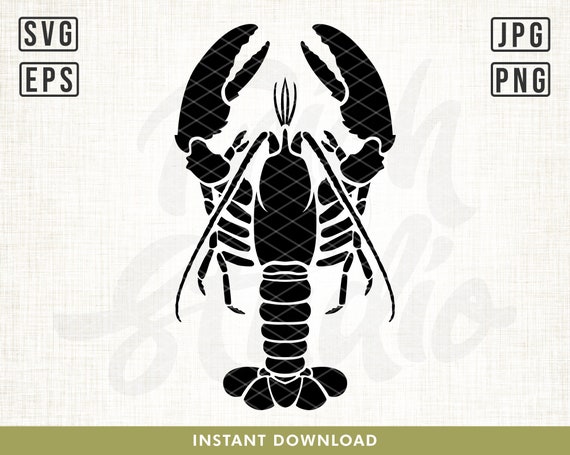 Lobster Svg Lobster Mascot Svg Lobster Logo Svg Team Logo | Etsy