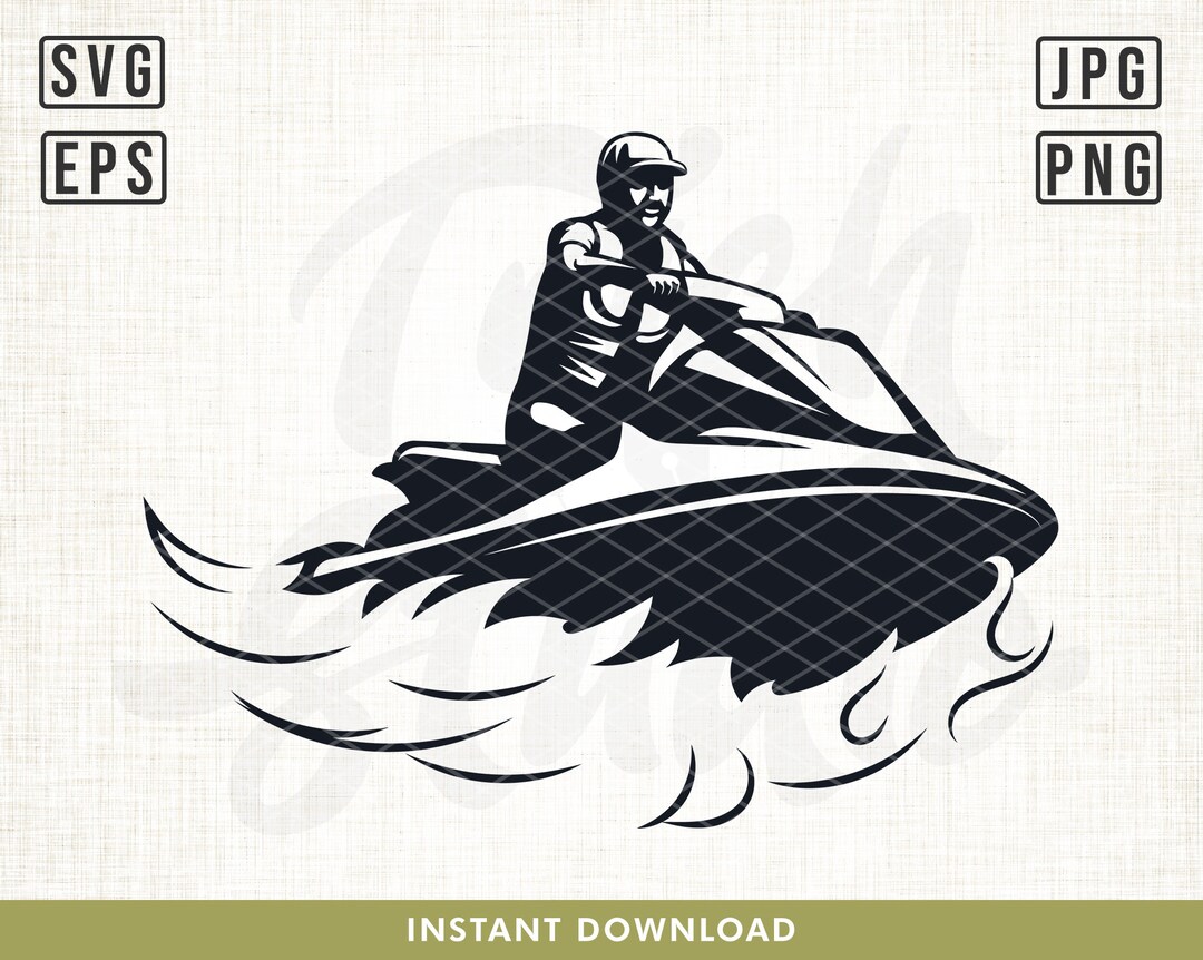 Jet Ski Svg Jet Ski Png Beach Svg Beach Clipart Jet Ski - Etsy Sweden