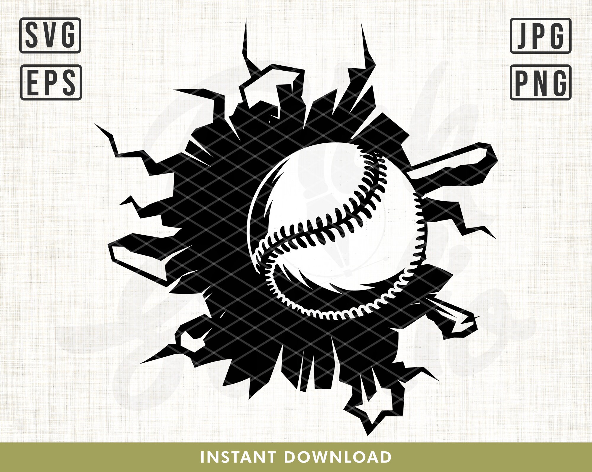 Baseball Wall Smash svg, Baseball svg, Baseball Clipart, Baseball Team ...