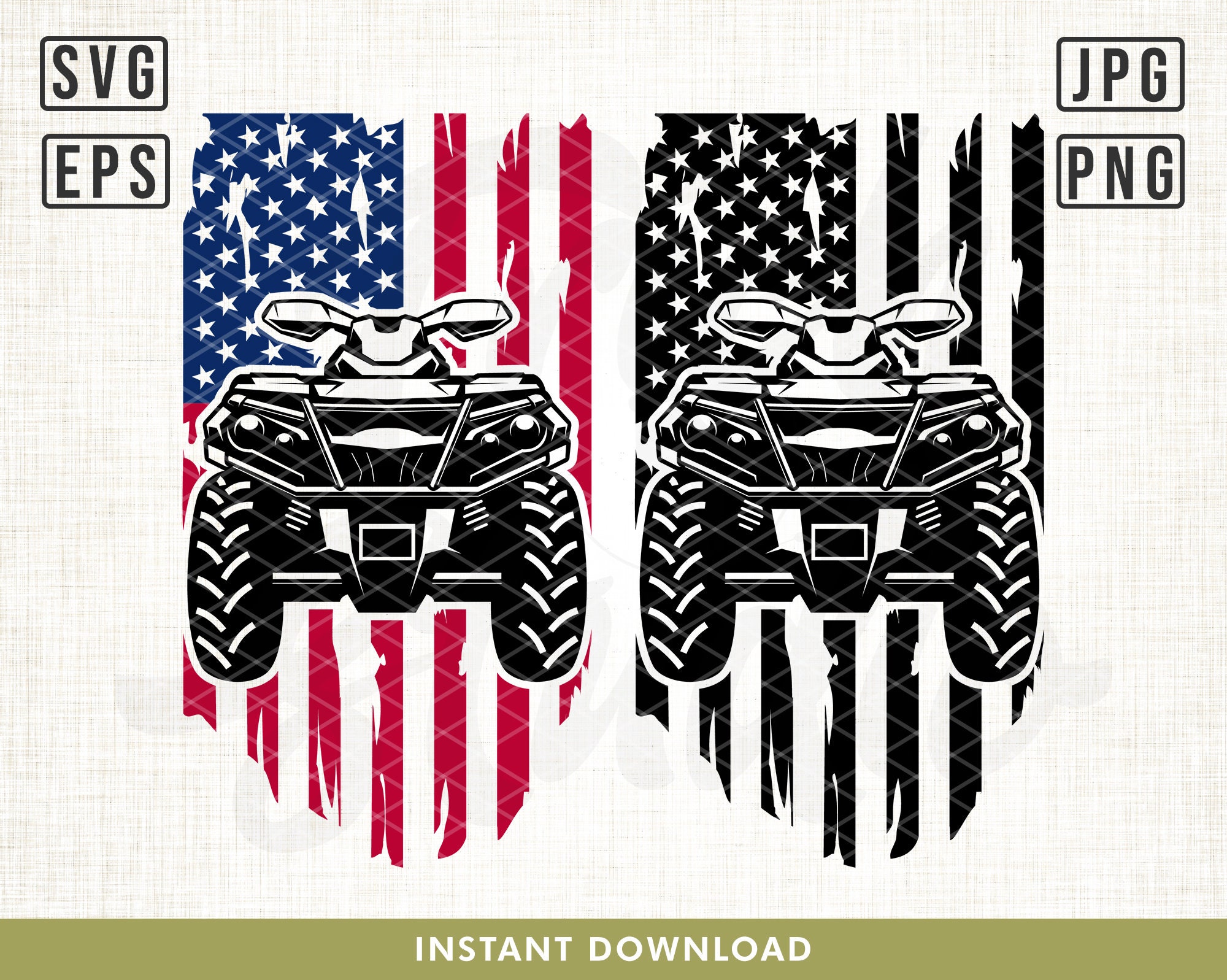 US Atv Svg, Atv Offroad Svg, Dirty 4 Wheels Svg, RZR Atv Svg, Atv Decal ...