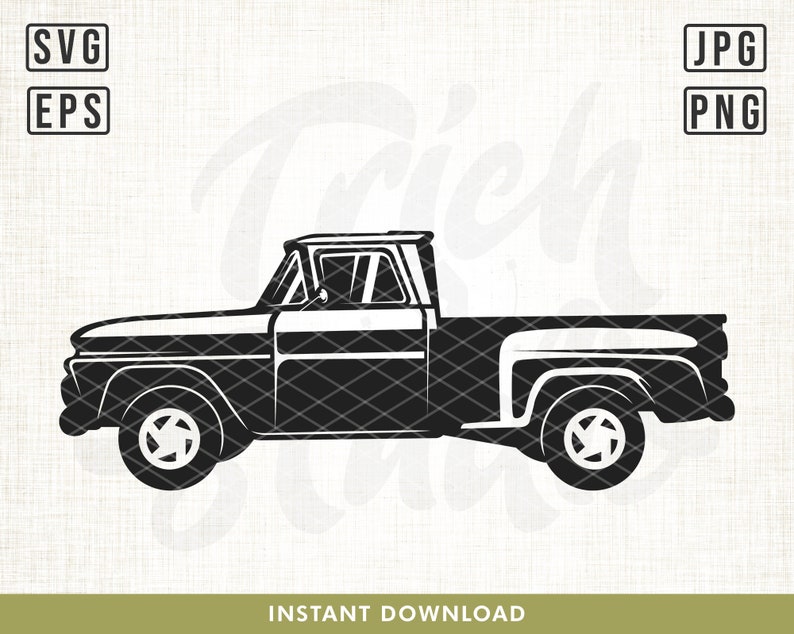 Pick up Truck Svg Vintage Truck Svg Classic Truck Svg Truck - Etsy