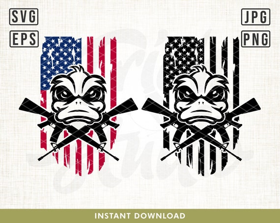 US Duck Hunting Svg Duck Svg Hunting Svg Duck Sports Logo - Etsy