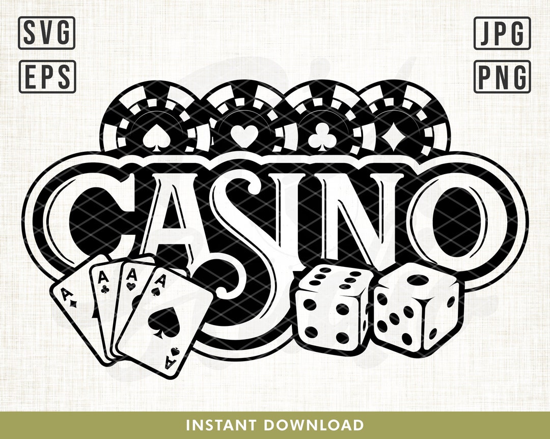 Casino Svg File, Casino Game Svg, Playing Cards Svg, Chips Svg ...