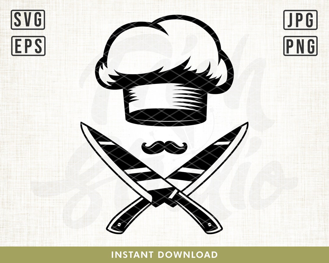 Chef Svg File, Chef Hat Svg, Cooking Svg, Kitchen Svg, Chef Tools Svg ...