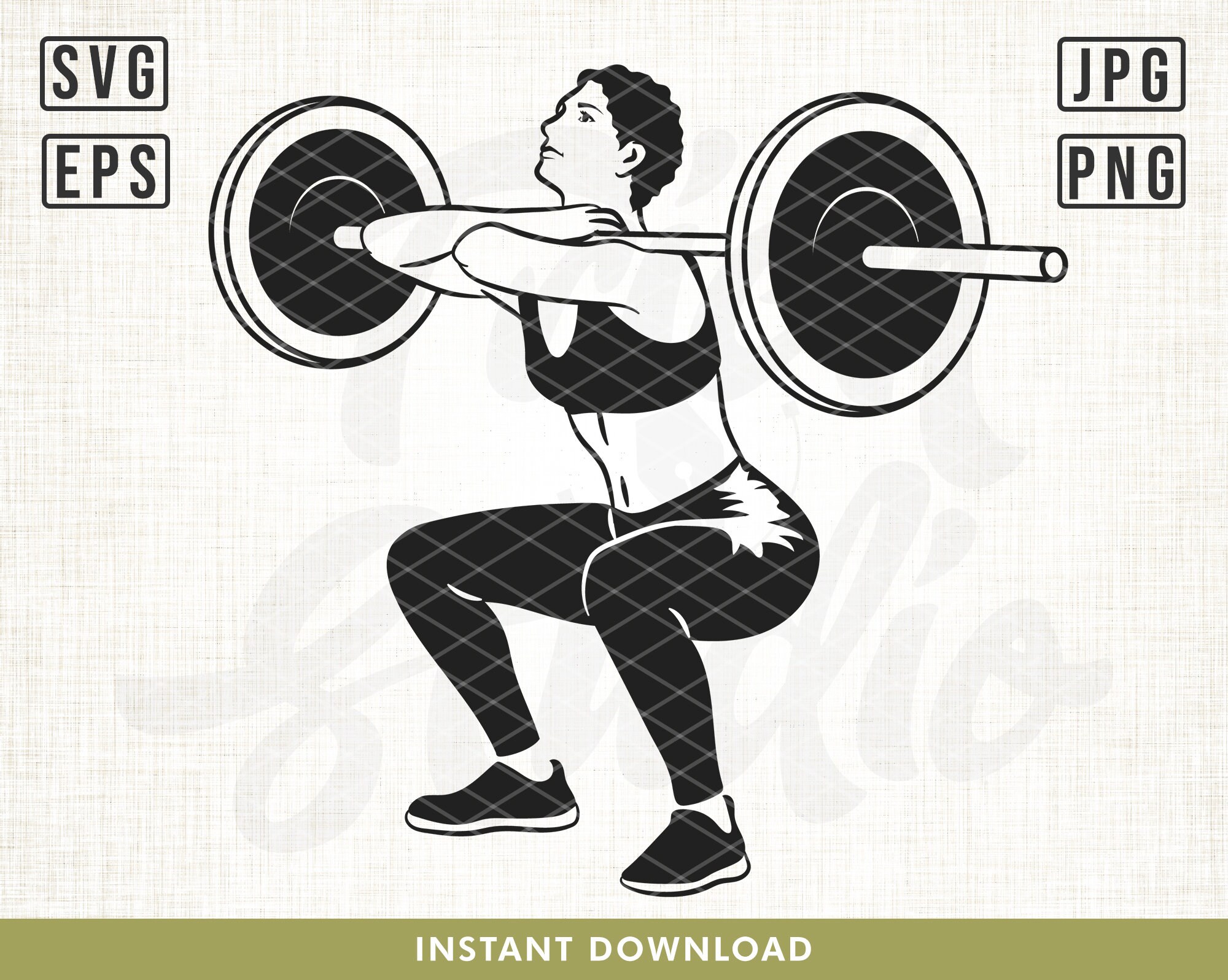 Woman Workout Svg Gym Black Woman SVG Girl Svg Barbell Svg - Etsy Israel