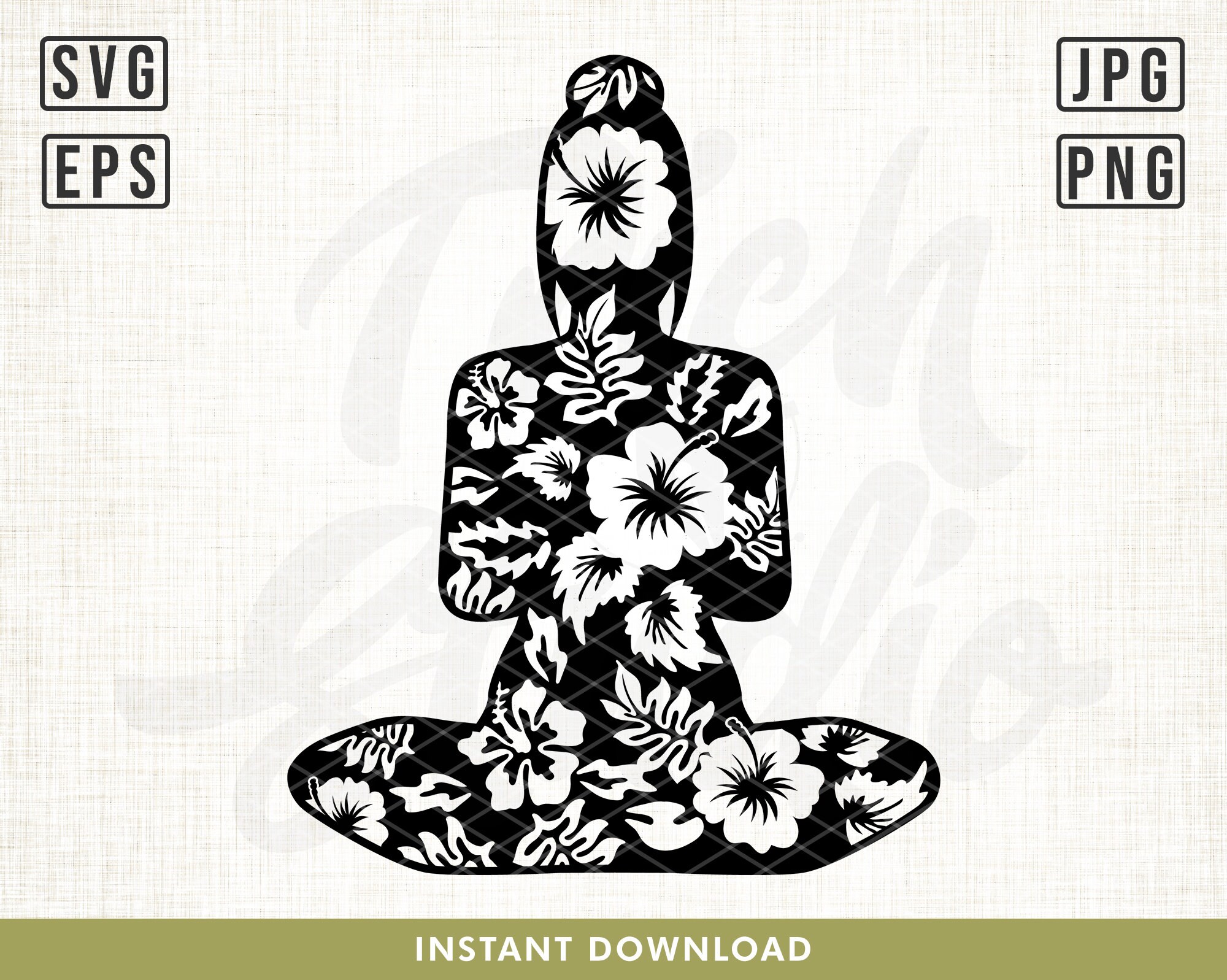 Yoga Svg, Namaste SVG, Meditation Svg, Women Empowerment SVG, Girl ...