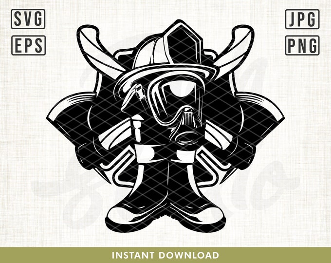 Fire Fighter Tools Svg File | Fireman Svg | Fire Fighter Tools Svg ...