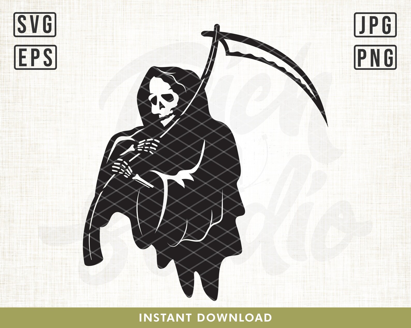 Grim reaper svg Grim reaper skull skeleton svg Bone reaper | Etsy