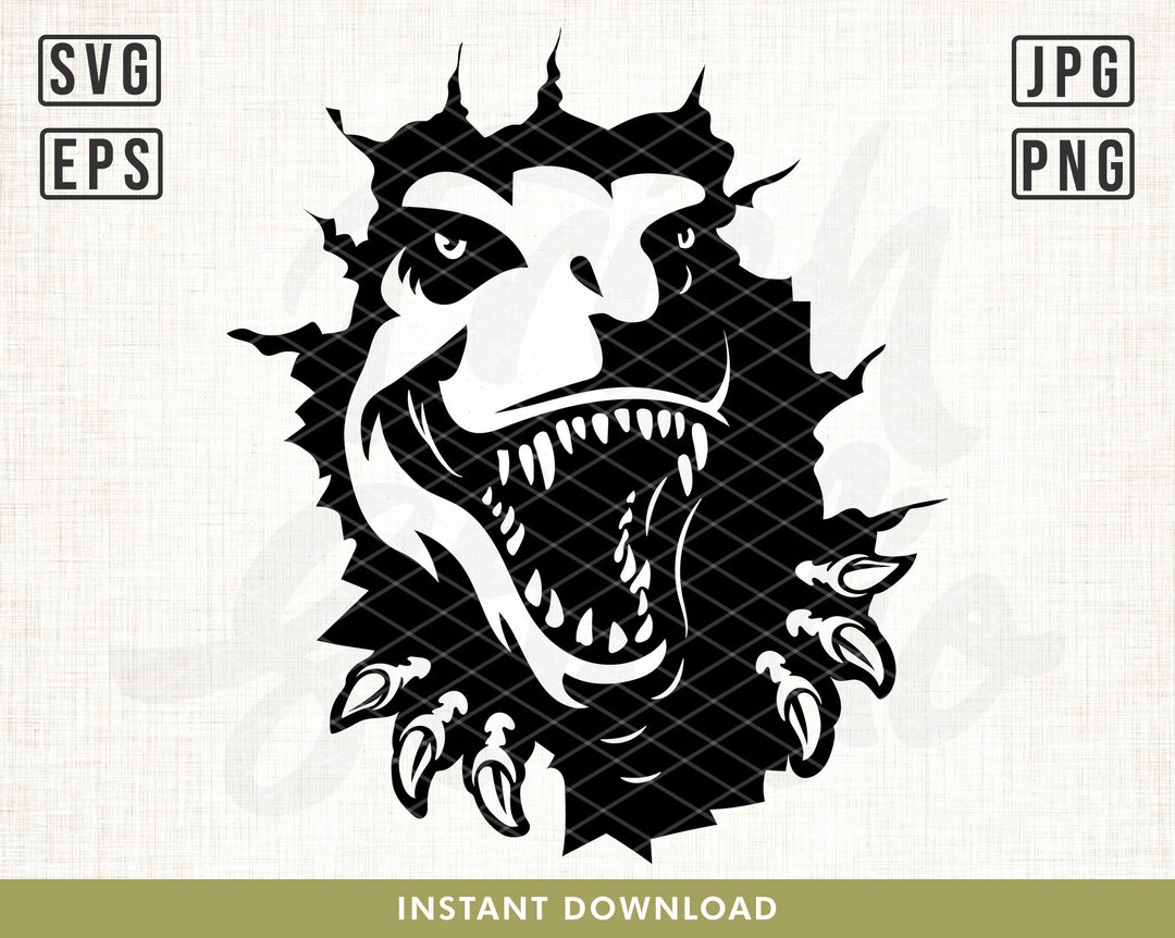 Dinosaur Svg, T Rex Scratch Svg, T Rex Png, Trex Cutfile, Trex Clipart ...