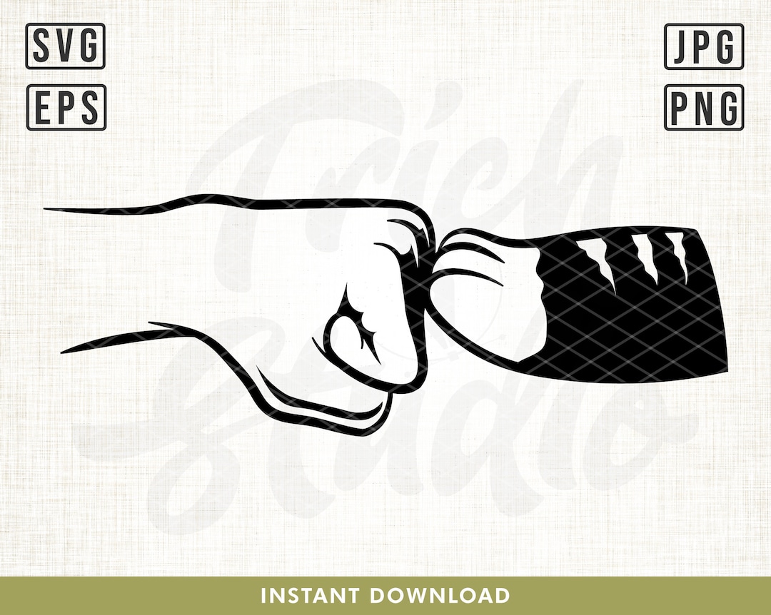 Cat Fist Bump, Fist Bump Svg, Pet Fist Bump, Best Cat Dad Svg, Cat Mom ...