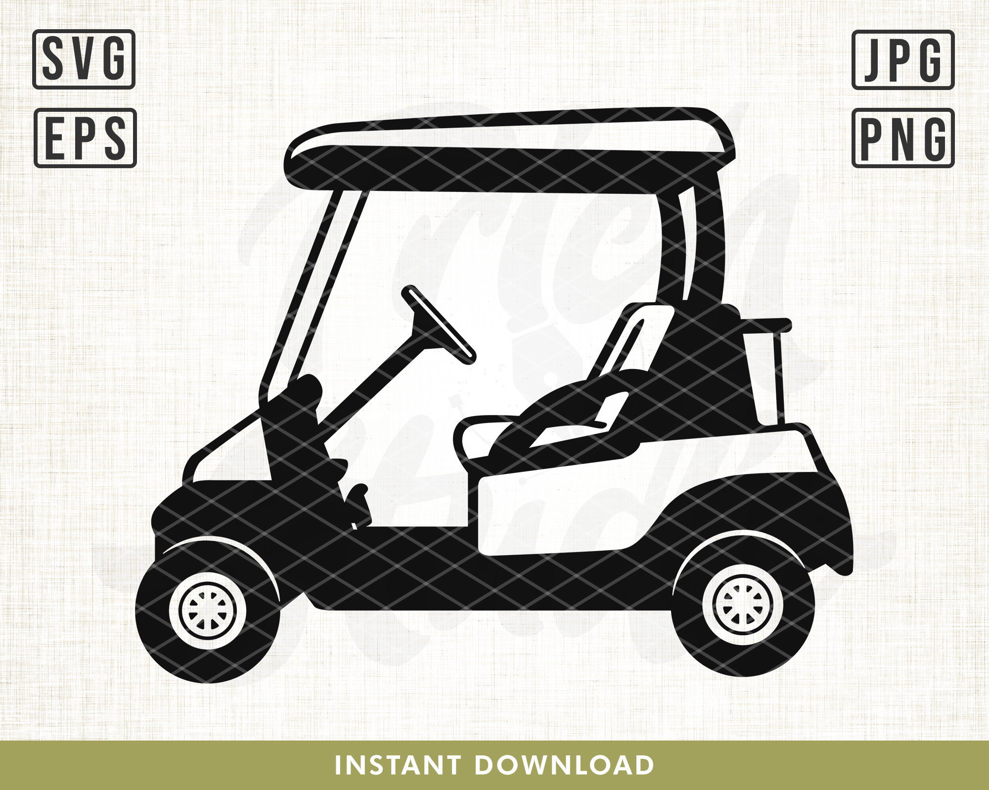 Golf Cart SVG File Golf Cart Svg Golf Cart Clipart Golf - Etsy Hong Kong