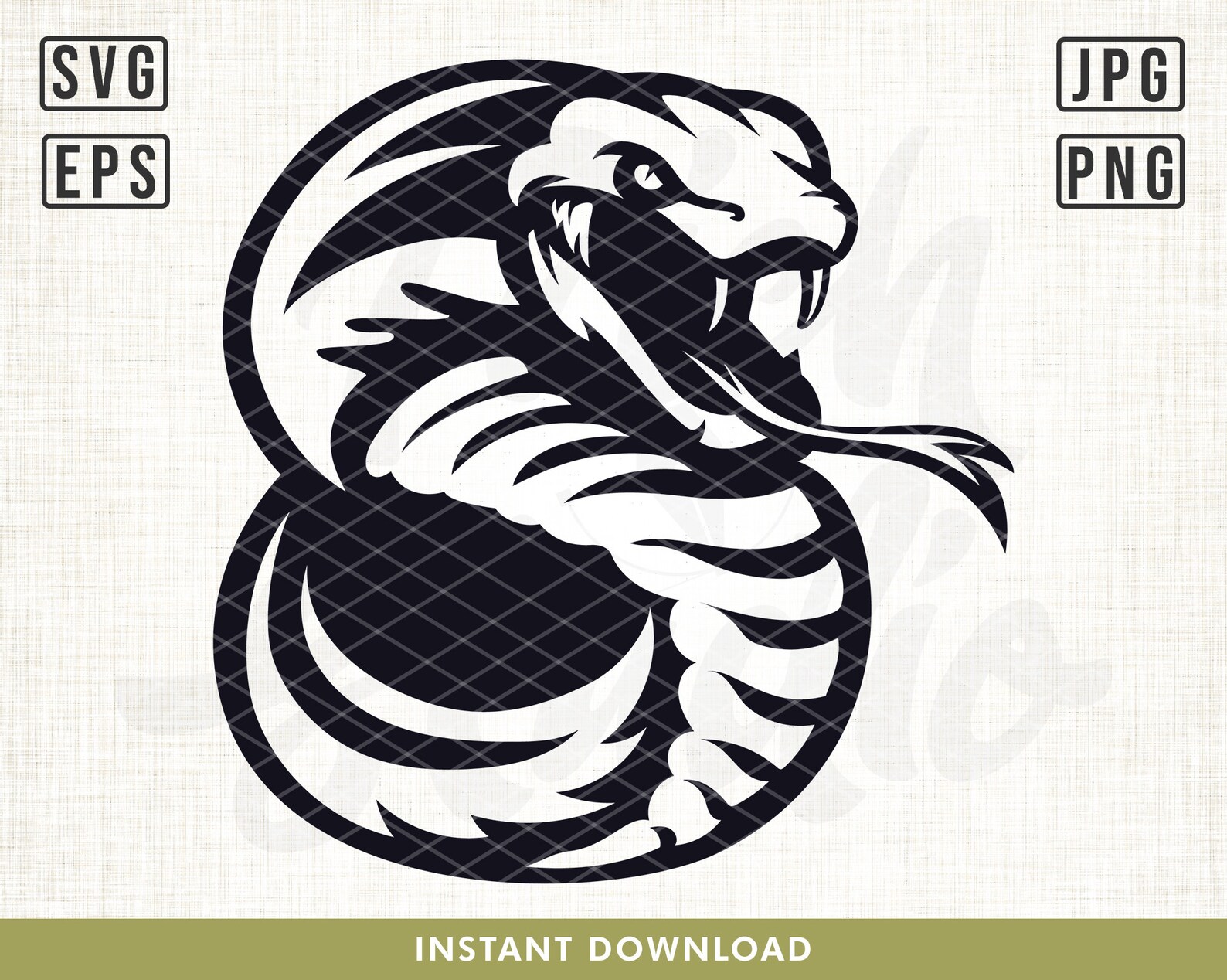 Snake Svg, Cobra Svg, Cobra Mascot Svg, Cobra Sports Team Svg, Team ...