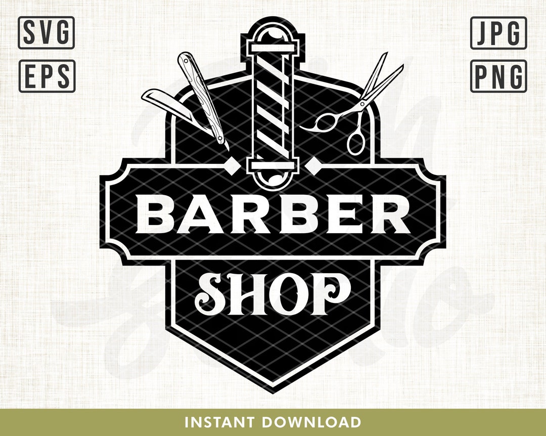 Barbershop Svg, Barber Svg, Barber Name Svg, Hair Stylist Svg, Hair ...