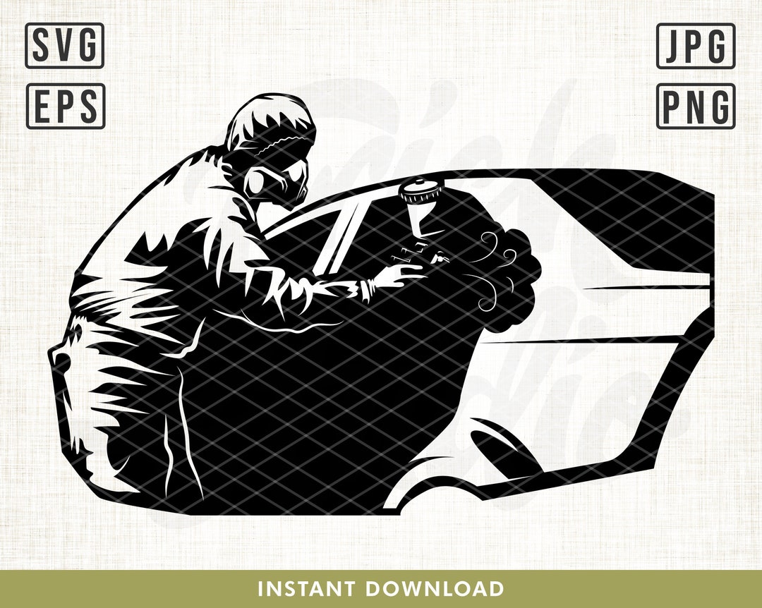 Car Painting Svg, Car Svg, Automotive Svg, Automotive Painter Svg, Car ...