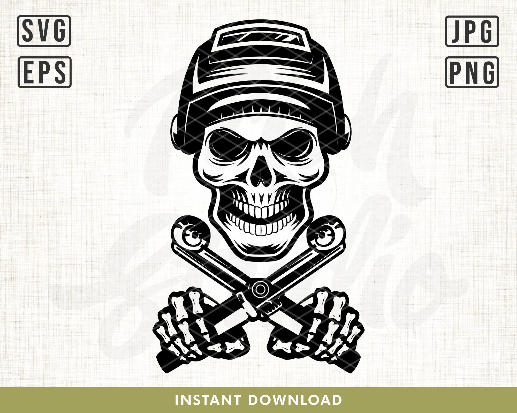 Welder Skull Svg, Welding Svg, Welder Svg, Welder Mechanic Svg, Welder ...