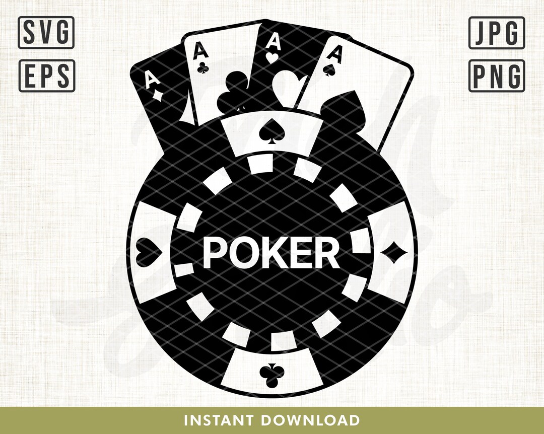 Poker Chips Svg, Poker Svg, Poker Shirt Svg, Poker Game Svg, Casino ...