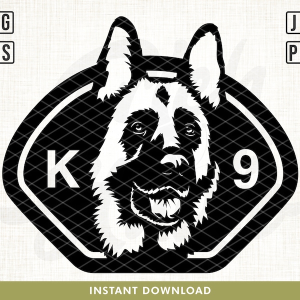 K9 Police Svg - Etsy