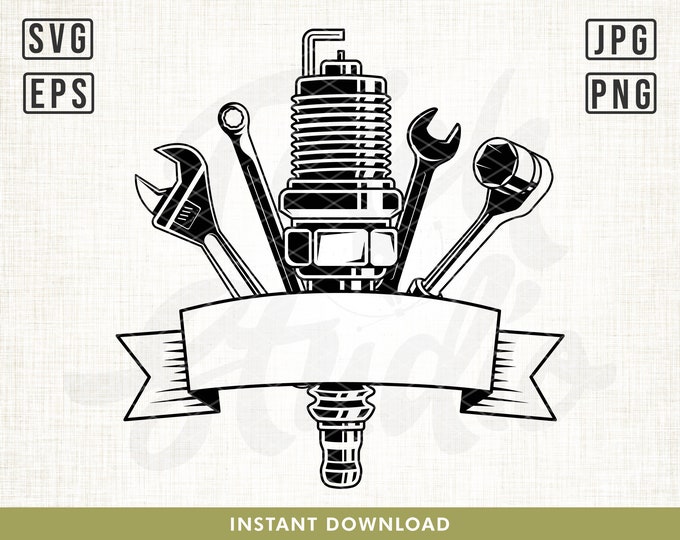 Mechanic Svg Mechanic Tools Svg Mechanic Logo Svg Wrenches - Etsy