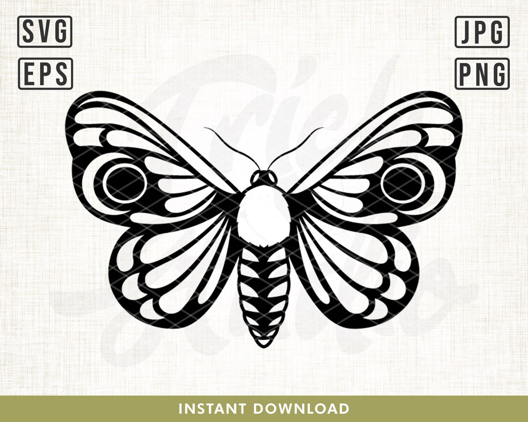 Butterfly Svg, Moth Svg, Butterfly Insect Svg, Butterfly Svg File ...
