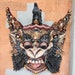 35cm Lord Monkey Hanuman Mask Art, Lord Hanuman, Lord Monkey, Wooden ...