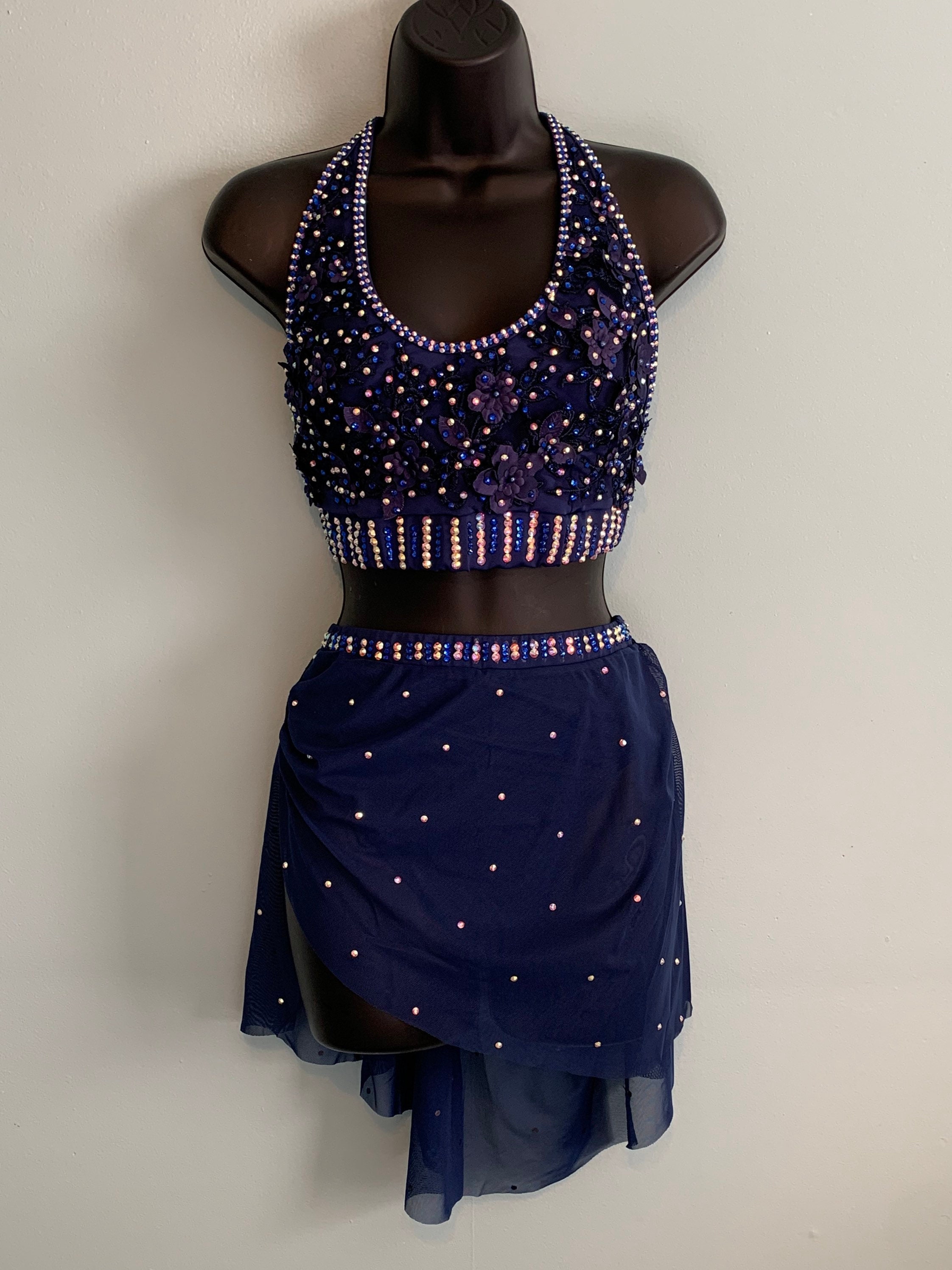 Contemporary Two Piece Dance Costumes