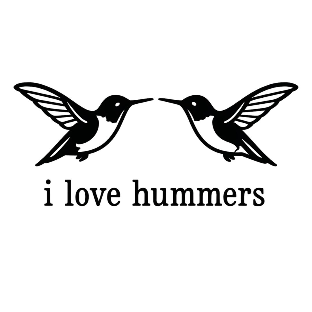 I Love Hummers SVG PNG | Funny Bird Pun Cut File | Cricut Silhouette ...